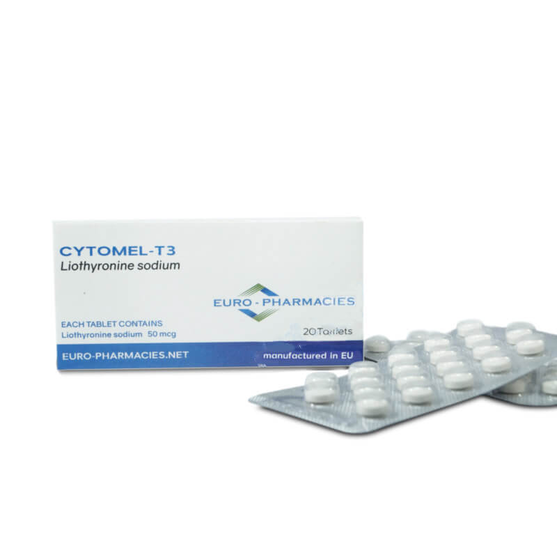 Cytomel T3 50mcg/tablet 20 tablets - Euro Pharmacies - 2GETMASS.to