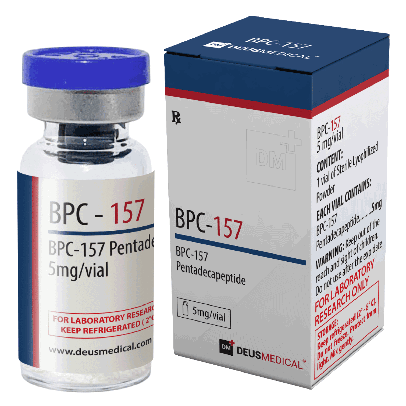 BPC 157 - 5mg/vial - DEUS-MEDICAL - 2getmass.to